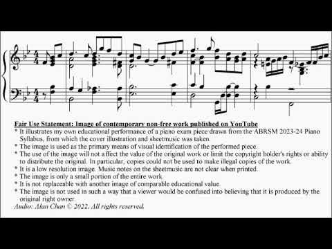 ABRSM Piano 2025-2026 Grade 8 C15 Trad Irish arr Iles Danny Boy Sheet ...