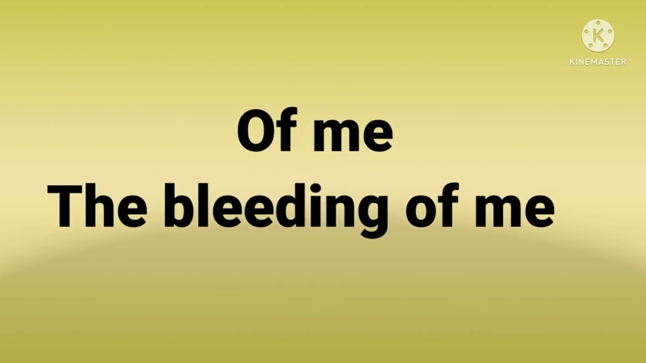 METALLICA.Bleeding Me ( LYRICS ) - YouTube Music