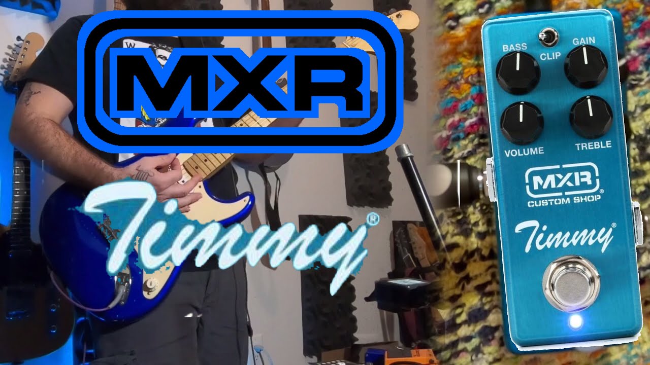 MXR Timmy Overdrive Pedal Demo - YouTube