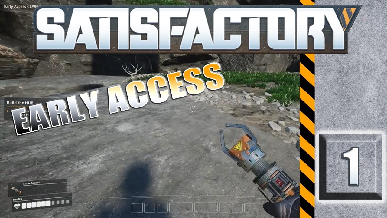 Satisfactory - Episode 1 "Invisible Hog Swarm" [Early Access Gameplay ...