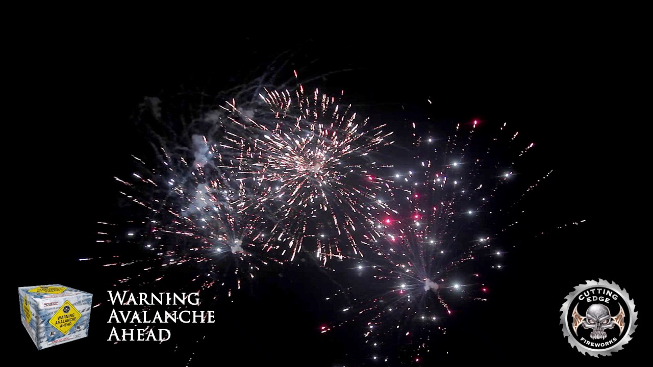 NEW 2017 Cutting Edge Fireworks "Warning Avalanche Ahead" [500G/26 ...