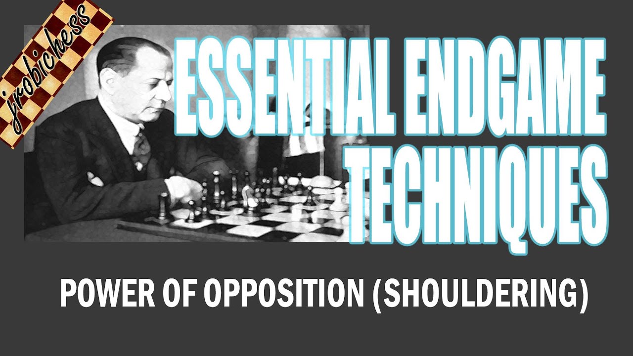 Chess Endgame Study: Power of Opposition - YouTube