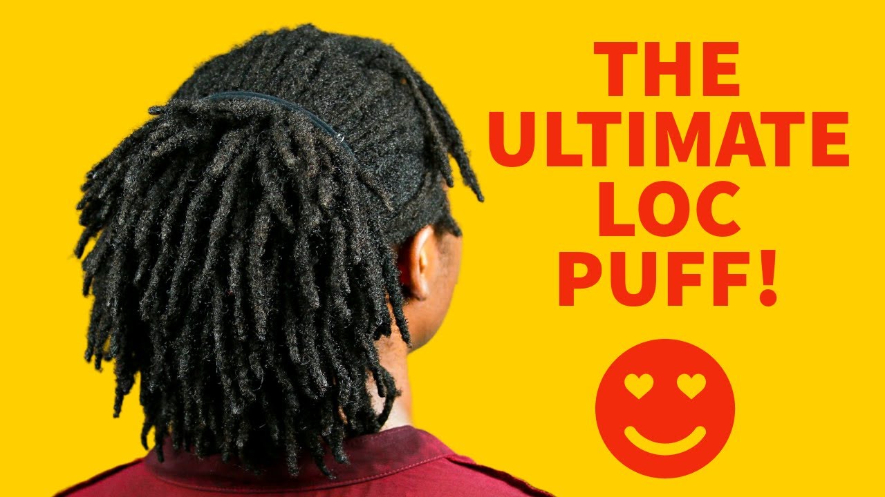How to Create Afro Puff with Locs AKA The Loc Puff! - YouTube