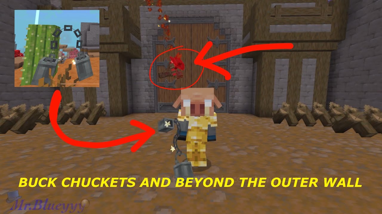 MINECRAFT MOVIE EVENT: How to get Buck Chuckets and Go beyond the Outer ...