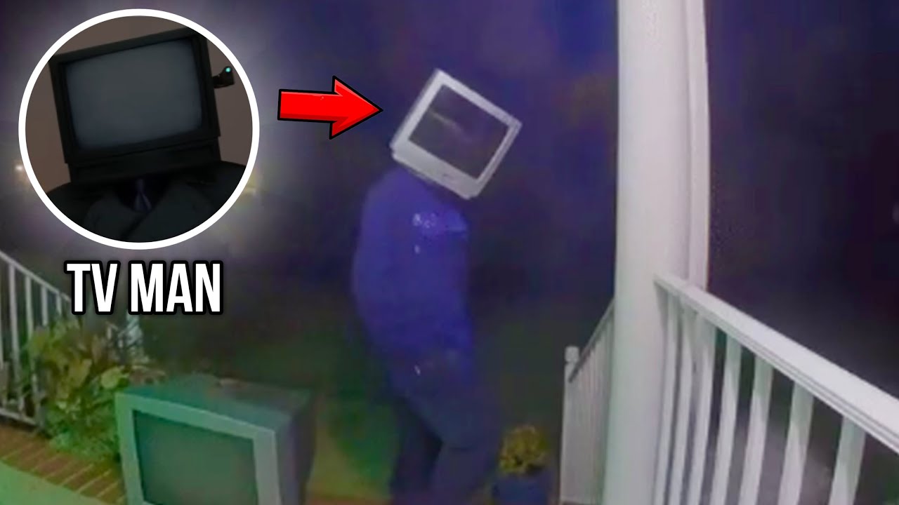 Tv Man Caught On camera - Skibidi Toilet In Real Life - YouTube