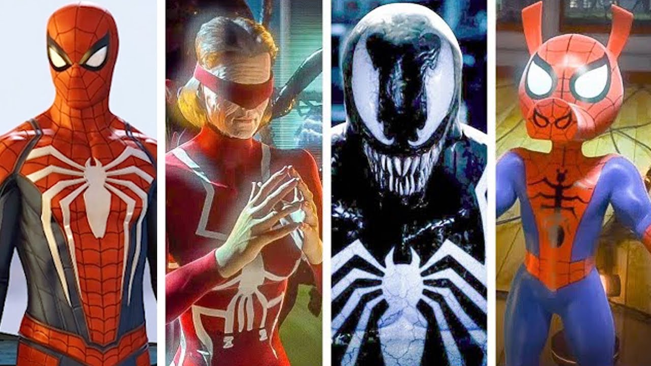 Evolution of Post-Credit Scene in Spider-Man Games - YouTube
