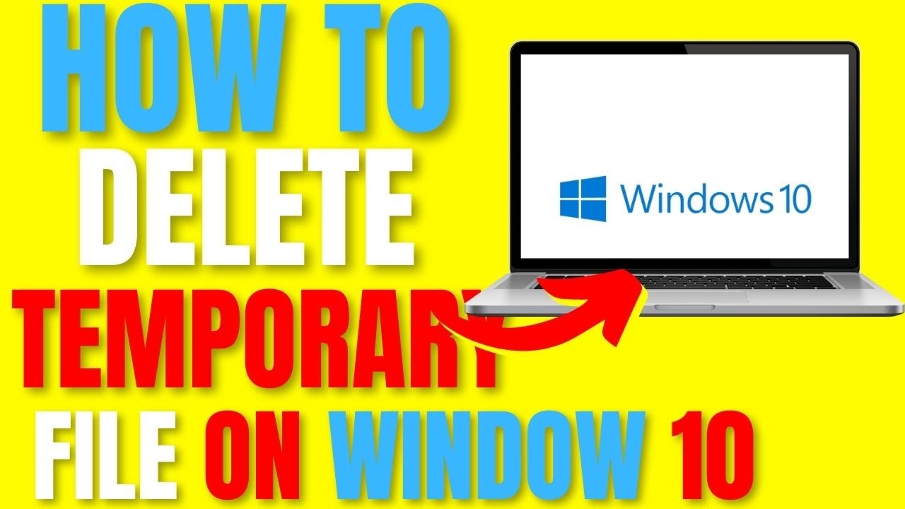 Windows 10 - How to Delete Temporary Files on Windows 10 - YouTube