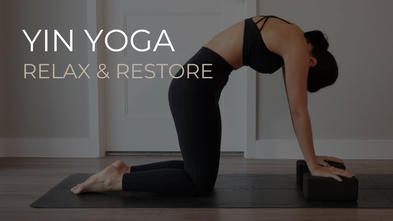 Yin Yoga with Blocks: Yoga for Myofascial Release - YouTube