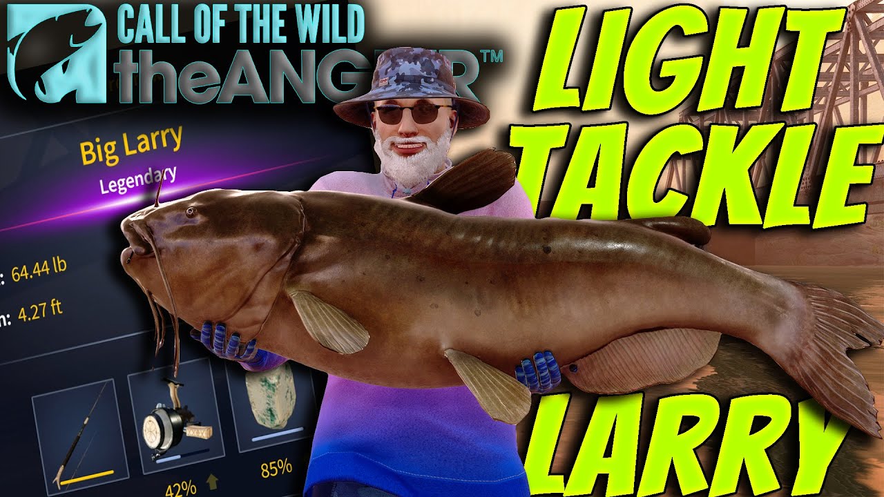 Catching Big Larry The Legendary Catfish On Sub Par Tackle! Call of the ...