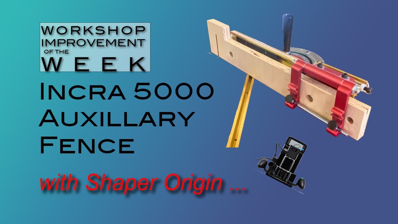 Incra 5000 Auxillary Fence - YouTube