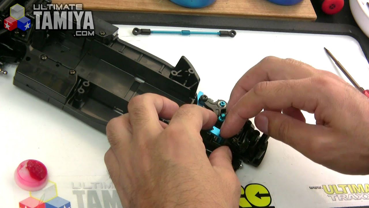 Tamiya M06 Pro build pt 2 - front end - YouTube