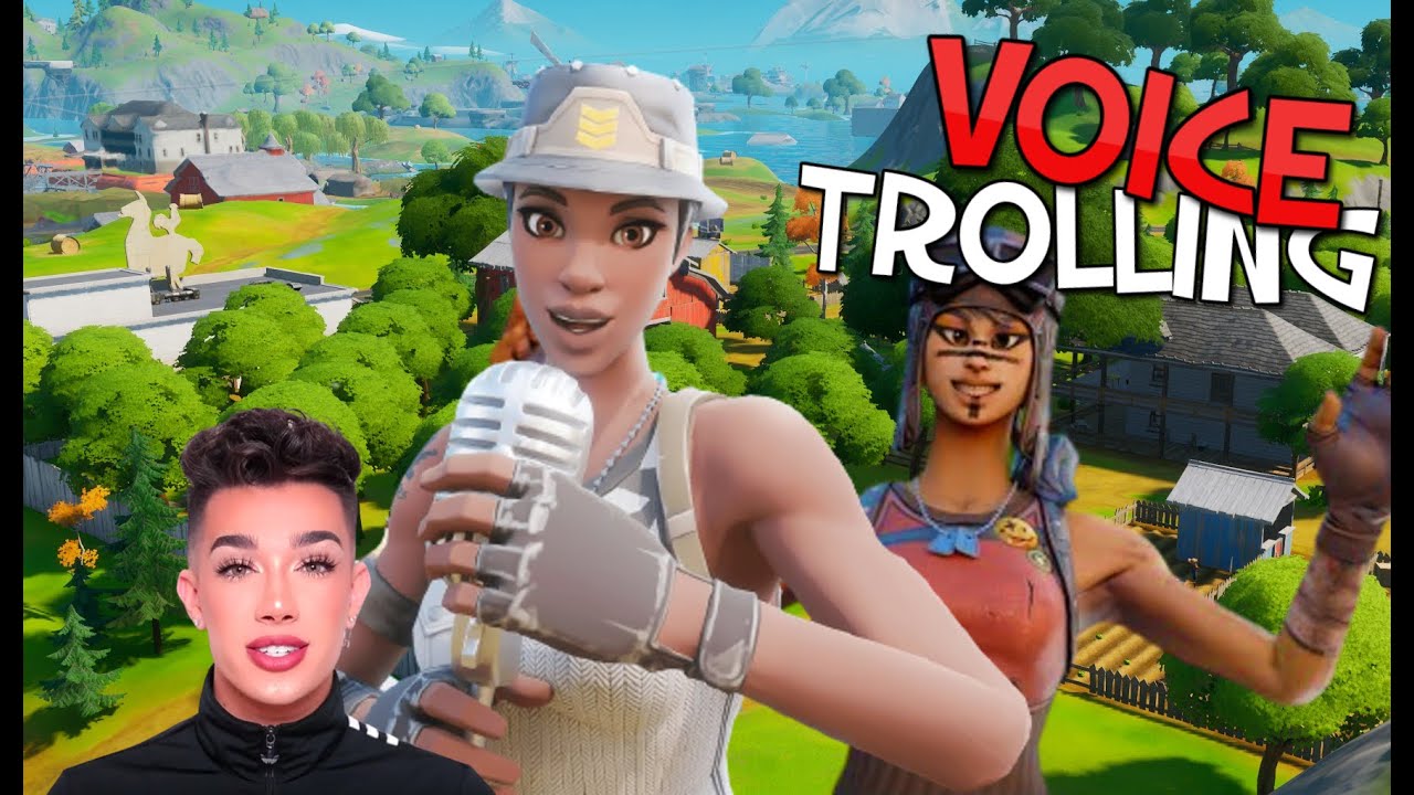 Voice Trolling LIVE.. in Fortnite (Can only do 2 voices) - YouTube
