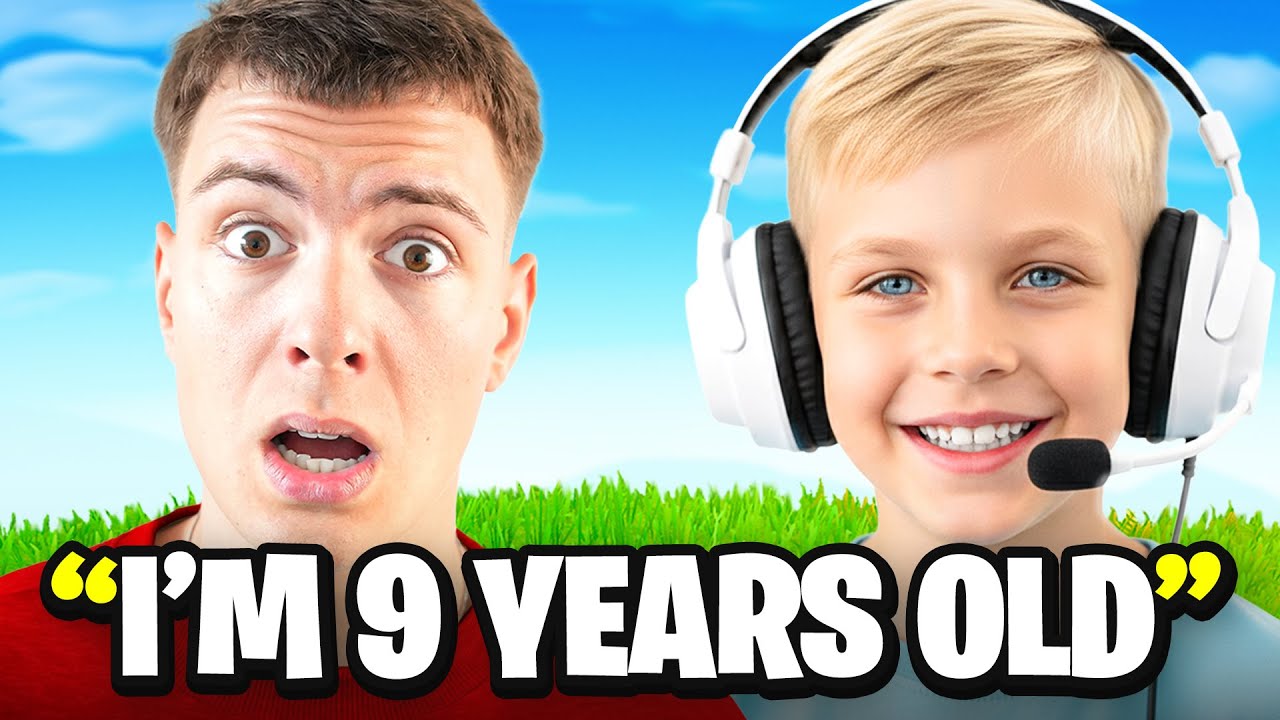 Clix MEETS his youngest fan on Fortnite! - YouTube