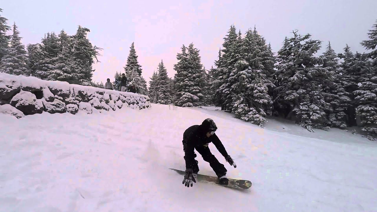 Go Pro Snowboarding @Timberline - YouTube