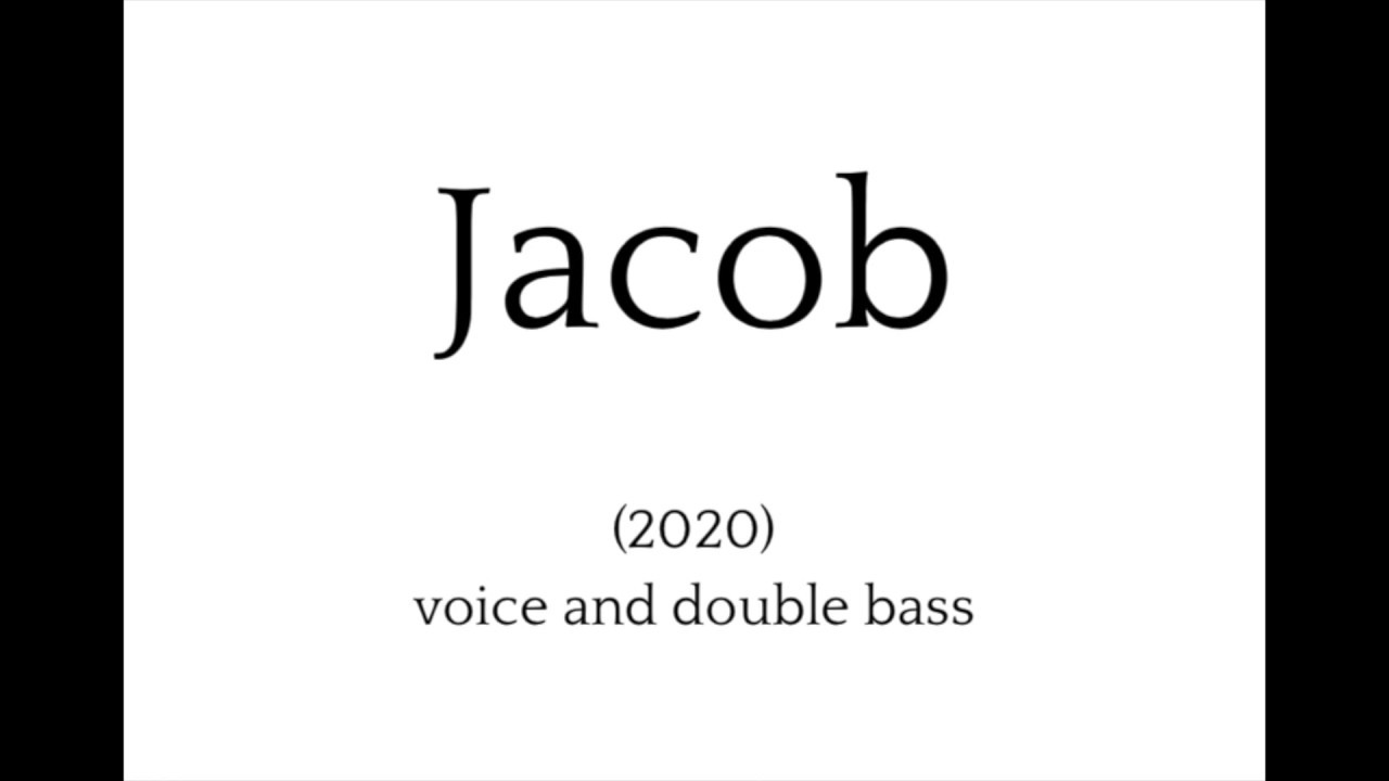 Jacob (Whelan) - YouTube