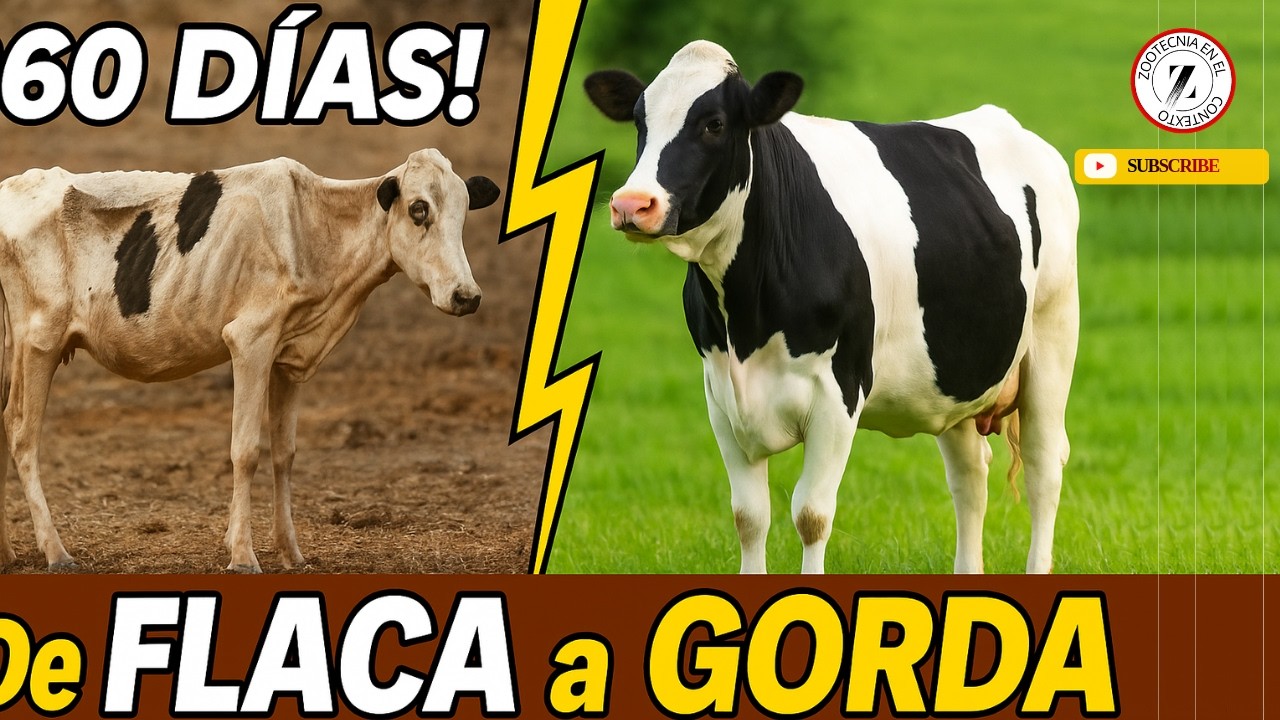 De Vaca Flaca a Gorda en 60 Días: Caso Real Paso a Paso 🤯🌿 - YouTube