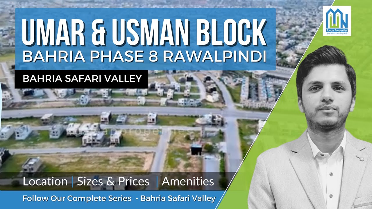 Umer & Usman Block | Safari Valley | Phase 8 Bahria Town Rawalpindi | Complete Overview - YouTube