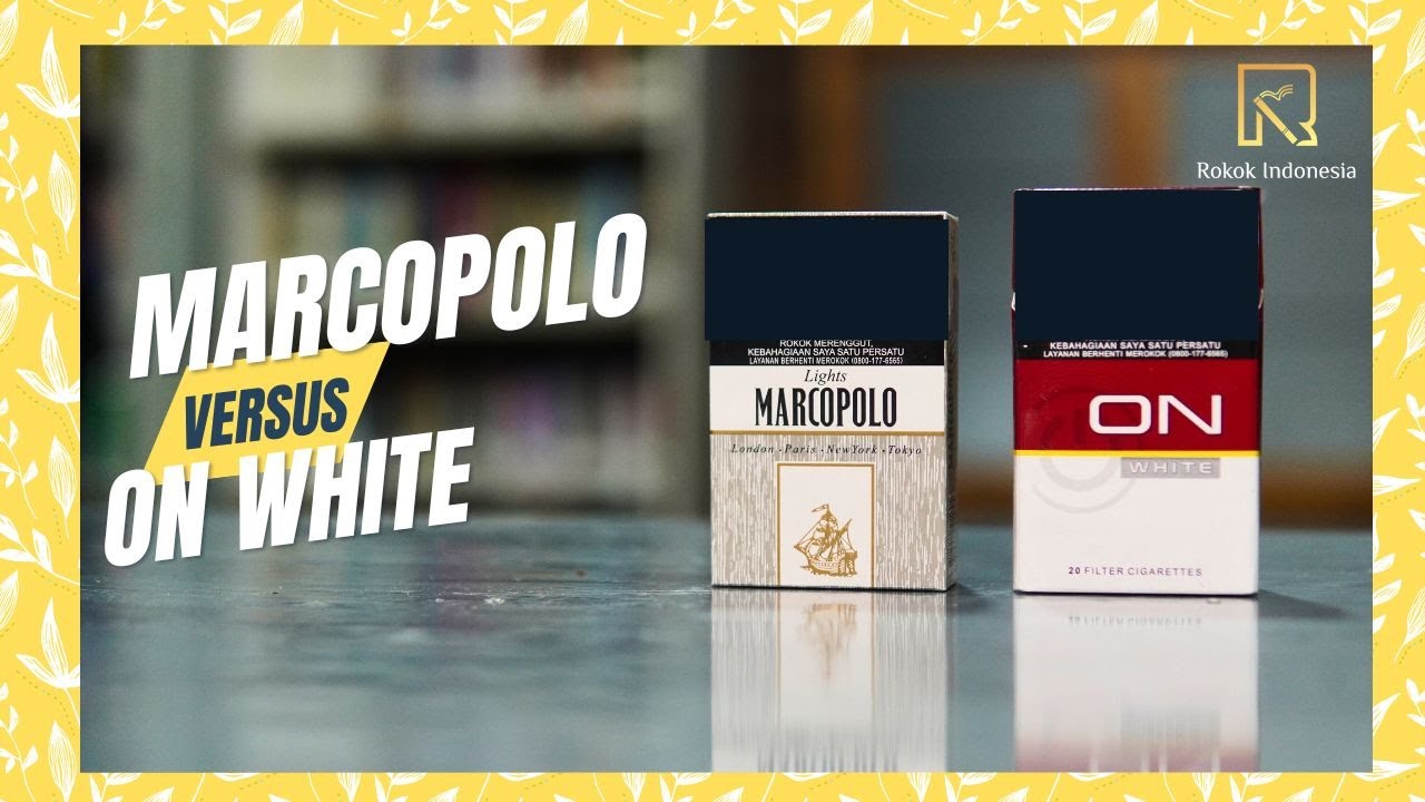 Rokok Marcopolo vs On White | Rokok Indonesia - YouTube