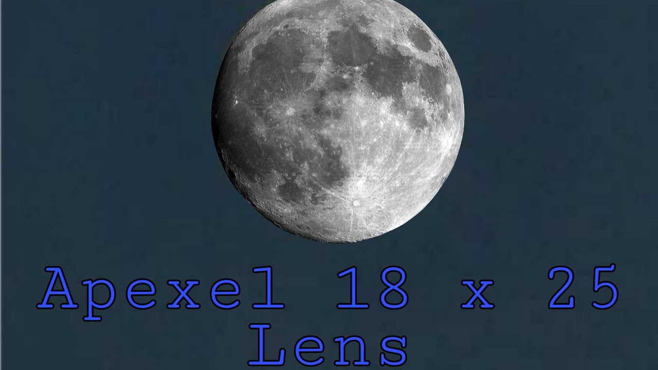 Apexel 18x25 Lens Unboxing and Sample Shot. - YouTube