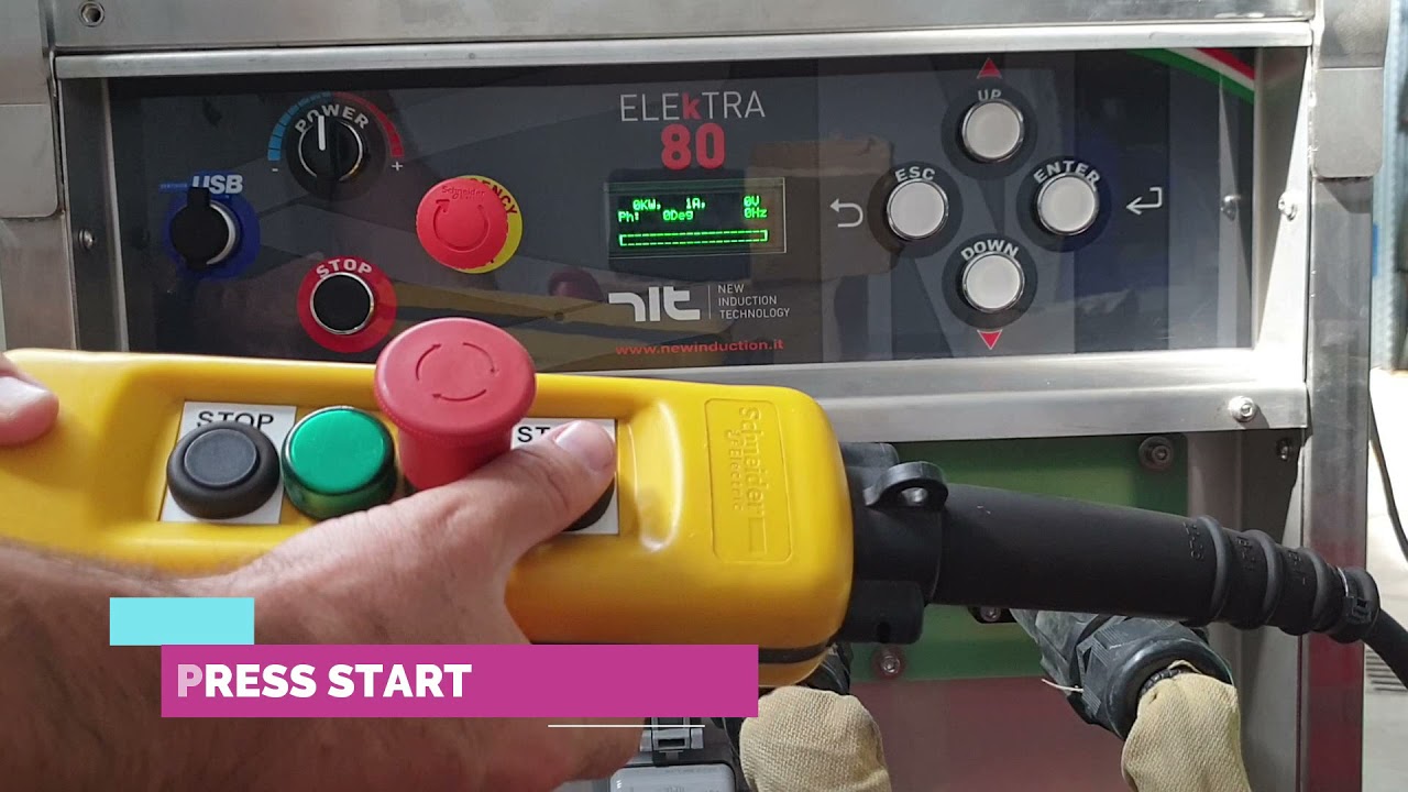 HOW TO START INDUCTION! HEATING WITH INVERTER ELEKTRA - YouTube