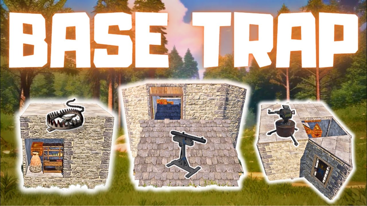 RUST BR - Fizemos base TRAP no BRASA - YouTube