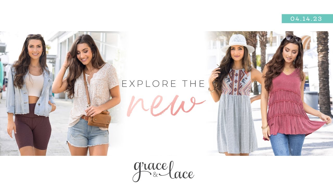 Don't miss out! Time to explore the new! | Grace and Lace - YouTube