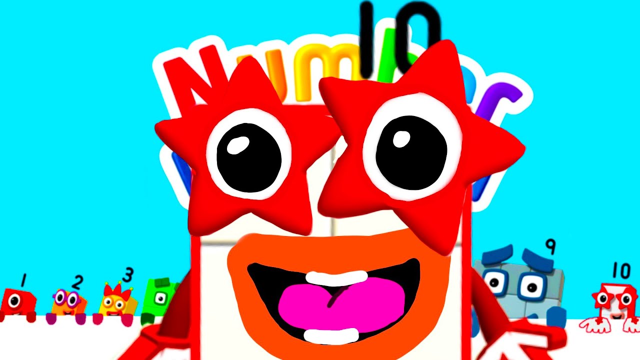 Numberblocks COUNT TO 10 🎉🥳Festive Fun LEARN TO COUNT - YouTube