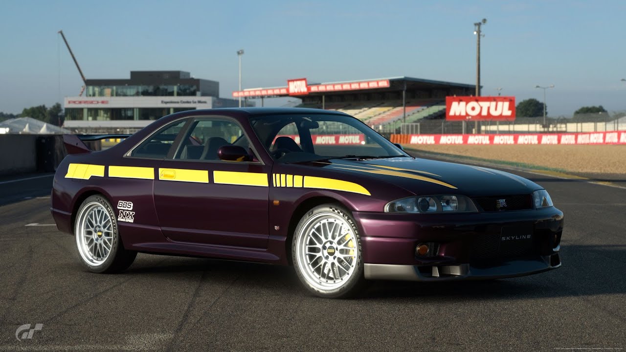 Nissan SKYLINE GT-R V • spec (R33) '97 - Le Mans - GT7 - YouTube
