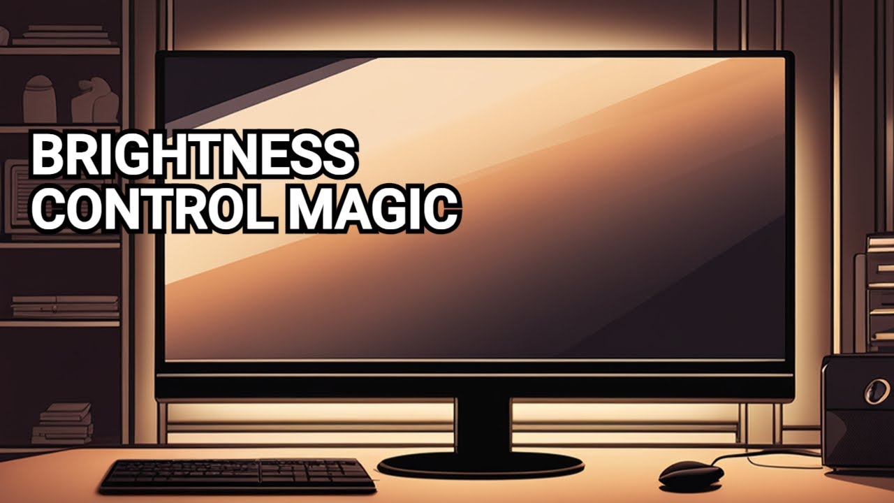 Control monitor brightness from pc 😱😱😱 - YouTube