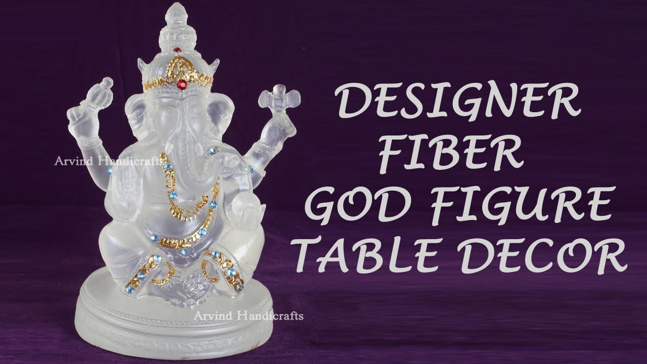 BEST FIBER GOD STATUES CRYSTAL TABLE DECOR BY ARVIND HANDICRAFTS ...