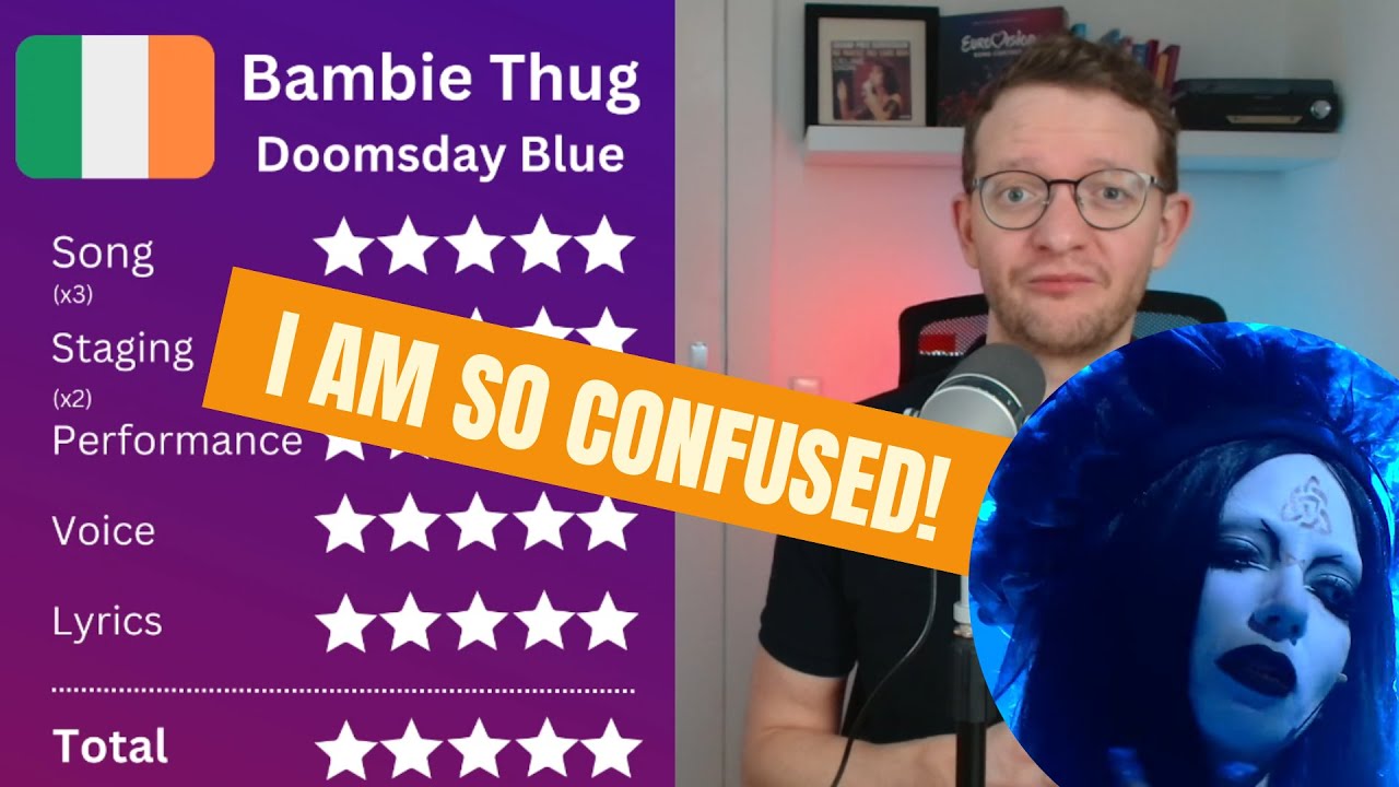 RATING Bambie Thug - "Doomsday Blue" - IRELAND EUROVISION 2024 - YouTube