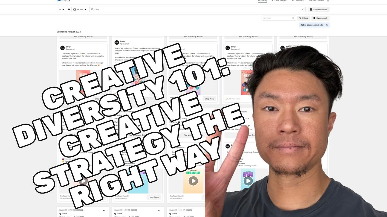 Creative Diversity 101: Creative Strategy the RIGHT Way in 2024 - YouTube