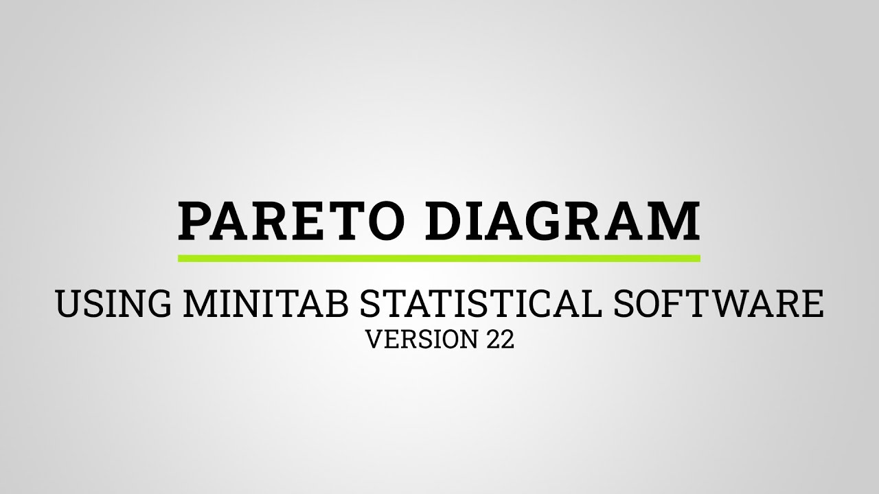 How to Create a Pareto Diagram Using Minitab 22 | Lean Six Sigma Training Tutorial - YouTube