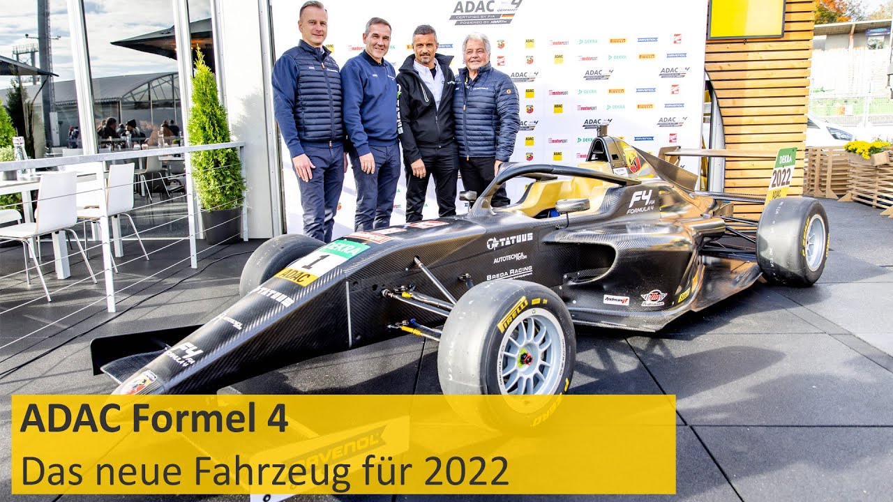 Enthüllt: So sieht die ADAC Formel 4 2022 aus | Fahrzeugvorstellung ...
