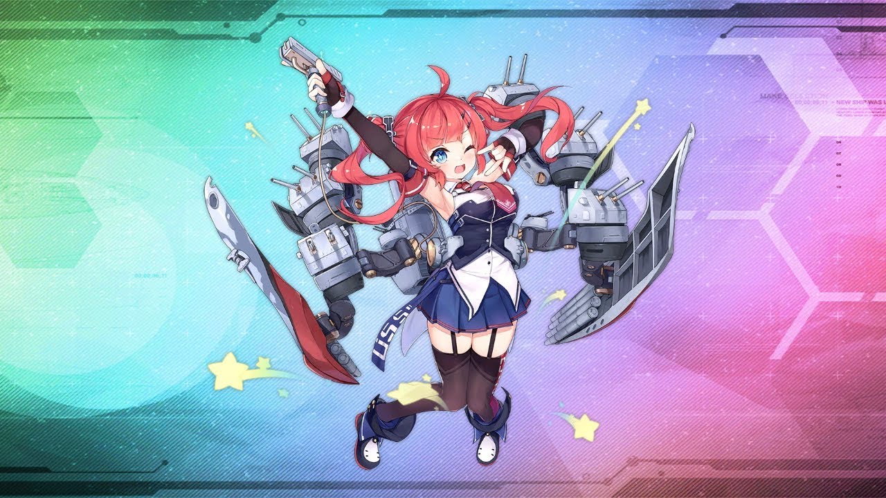【Azur Lane JP】 UR San Diego Barrage Test - YouTube