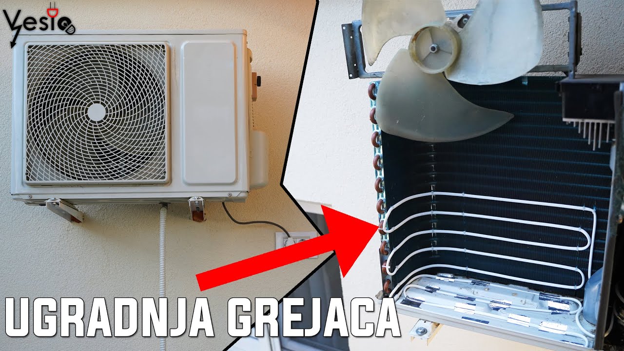Kako spreciti smrzavanje klima uredjaja - YouTube