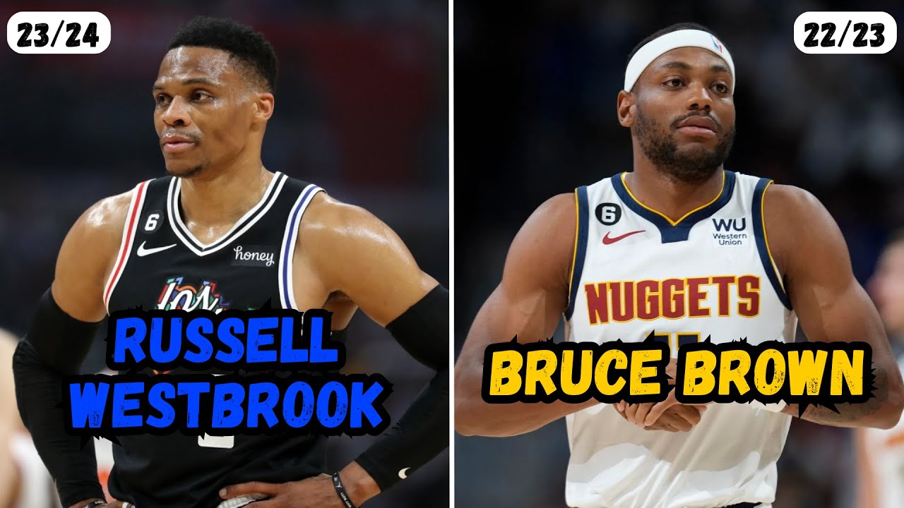 5+ Minutes of 23/24 Russell Westbrook looking exactly like 22/23 Bruce ...