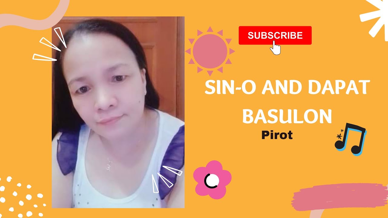 SiN-O ANG DAPAT BASULON-Best Ilonggo song by-Pirot-Ilonggo song Lyrics ...