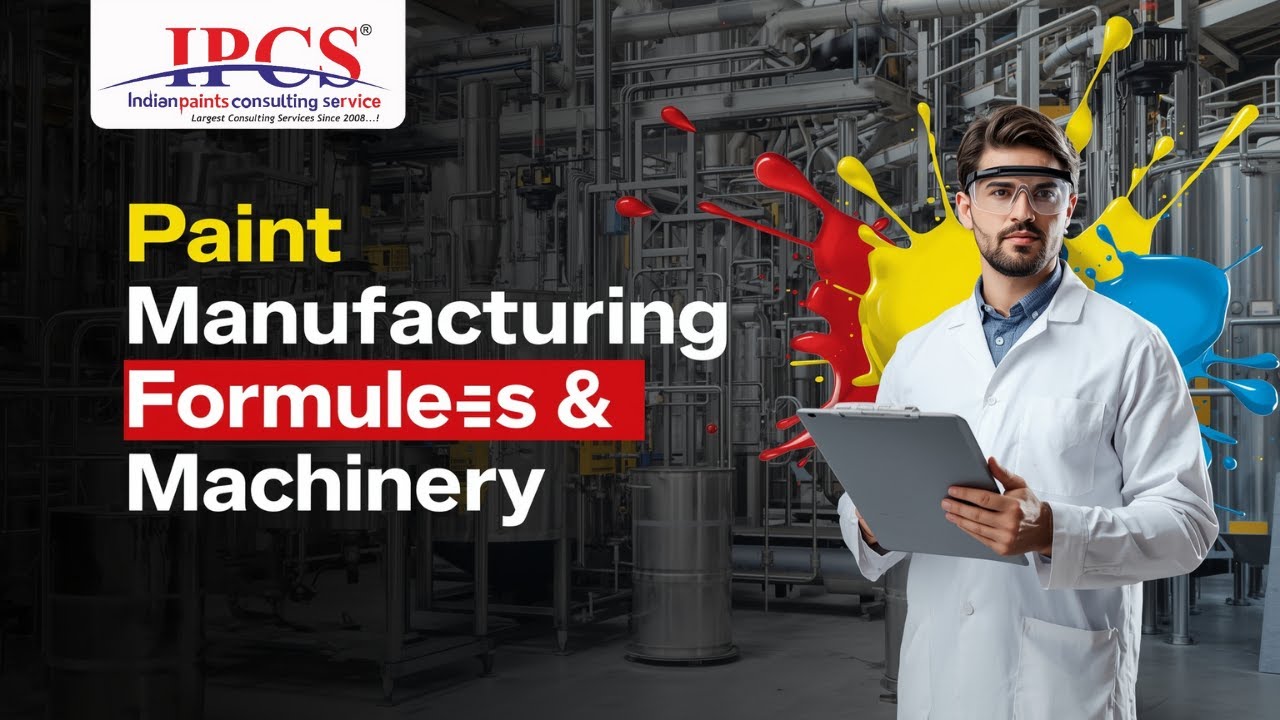 Paint Manufacturing Machinery & Formula Process - YouTube