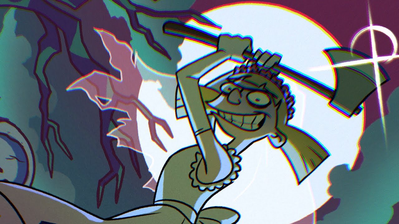 ghost bride (hey arnold! fanart timelapse) - YouTube