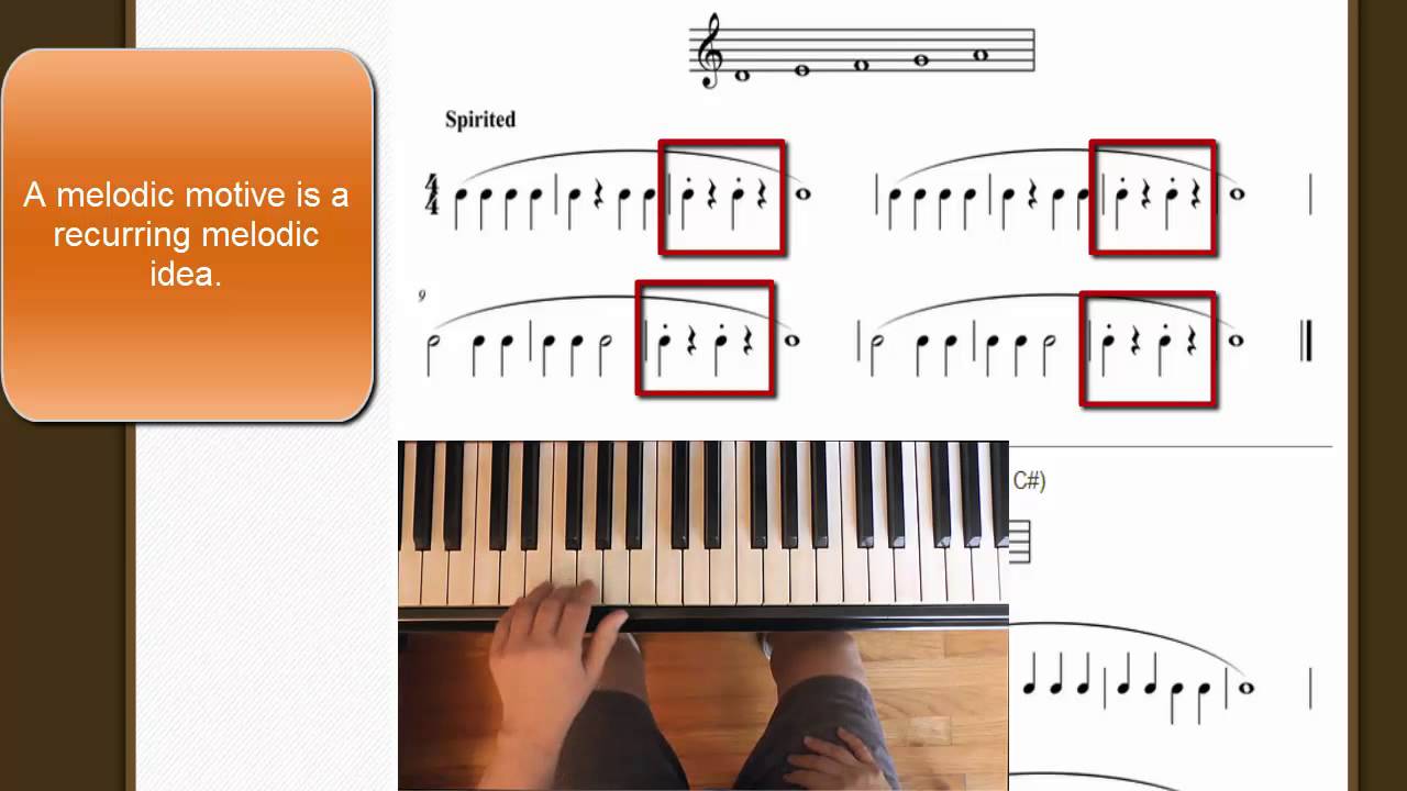 Improvisation: Developing Melodic Motives (eNovation E) - YouTube