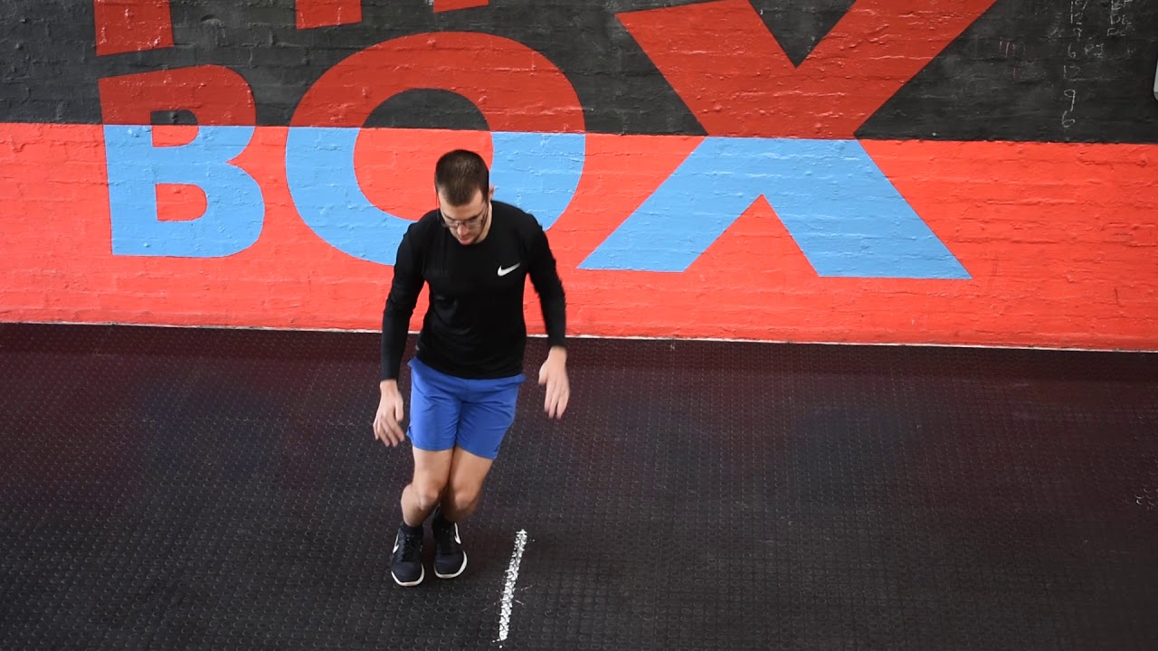 Bilateral Lateral Leg Hops - YouTube