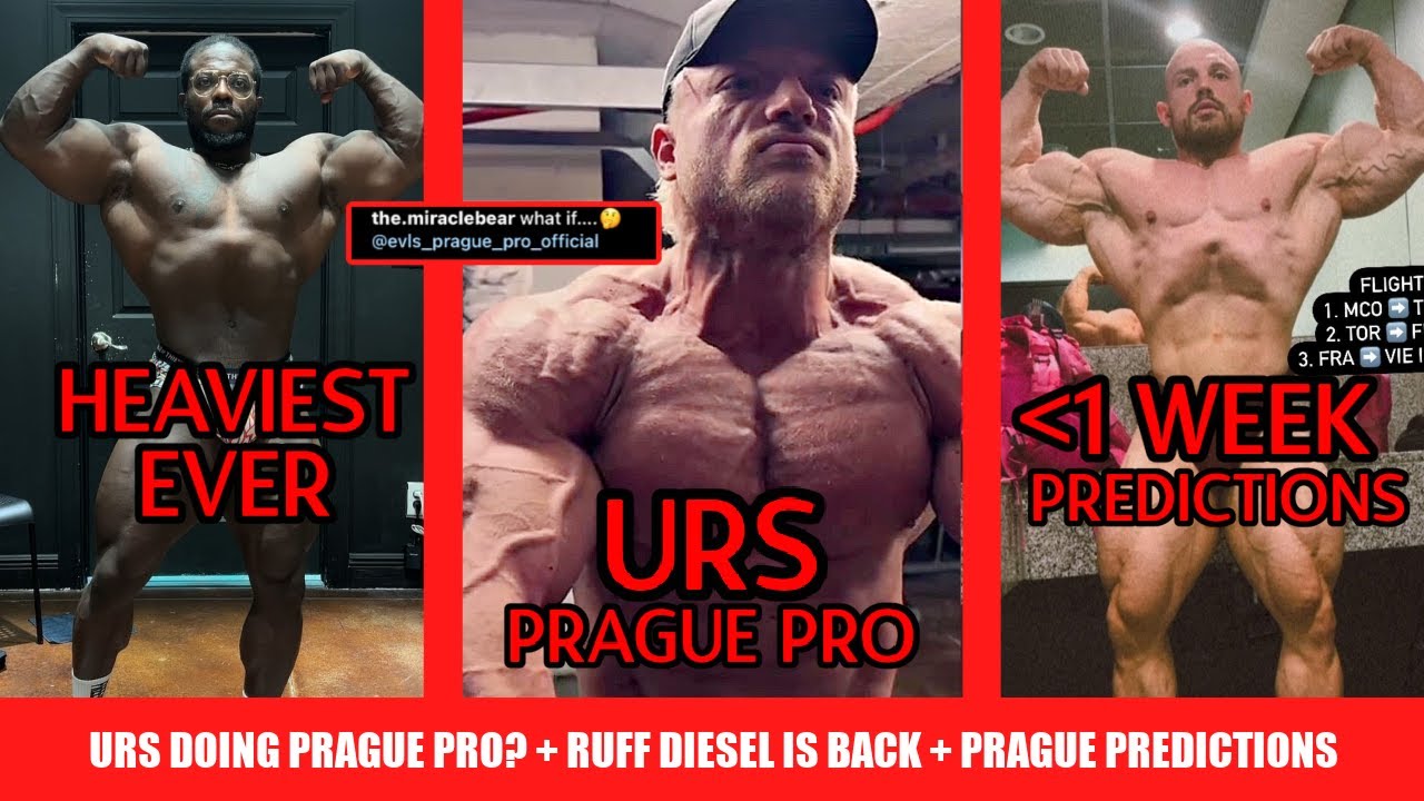Urs Last Minute Entry to Prague Pro with CBum + Ruff Diesel is Back ...