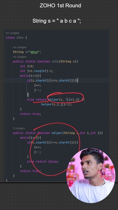 Day 46/100 Zoho Interview Question #100daysofcode #programming #coding - YouTube