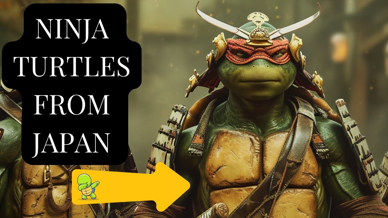 Stunning Teenage Mutant Ninja Turtles But From Japan | Hyper Realistic ...