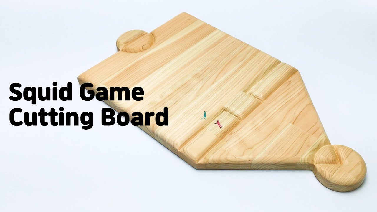 Squid Game Cutting Board - YouTube