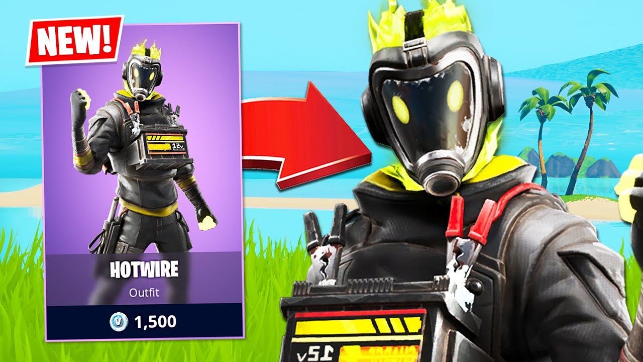 New Hotwire Skin! *FUNNY RANDOM DUOS* (Fortnite Battle Royale) - YouTube