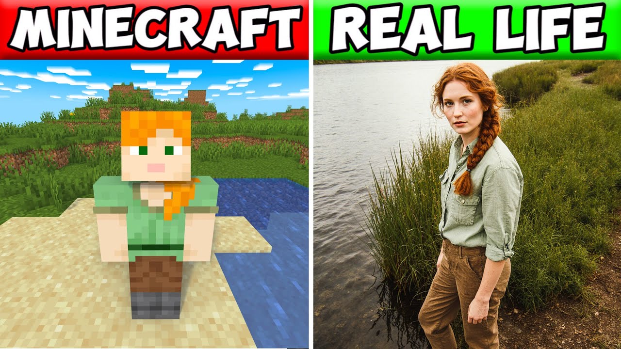 The Real-Life Versions of ALL Minecraft Mobs (No Clickbait) - YouTube
