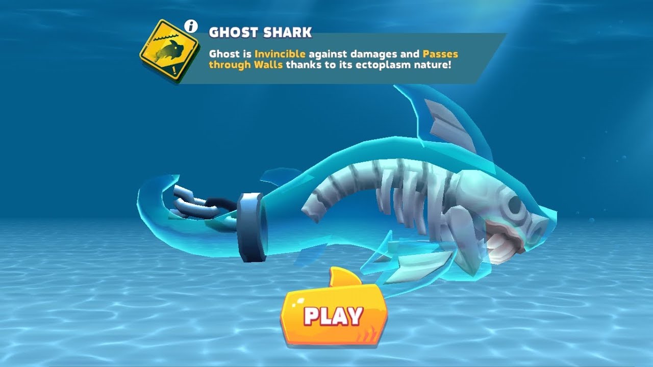 Ghost Shark-Hungry shark Evolution Gameplay 1080p - YouTube