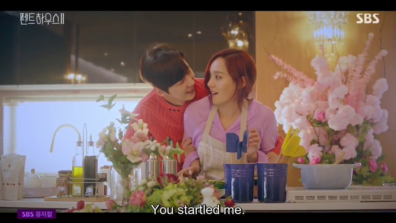 Penthouse season 2 -Oh Yoon Hee and Ha Yoon Chul cute scene,Seokhoon ...